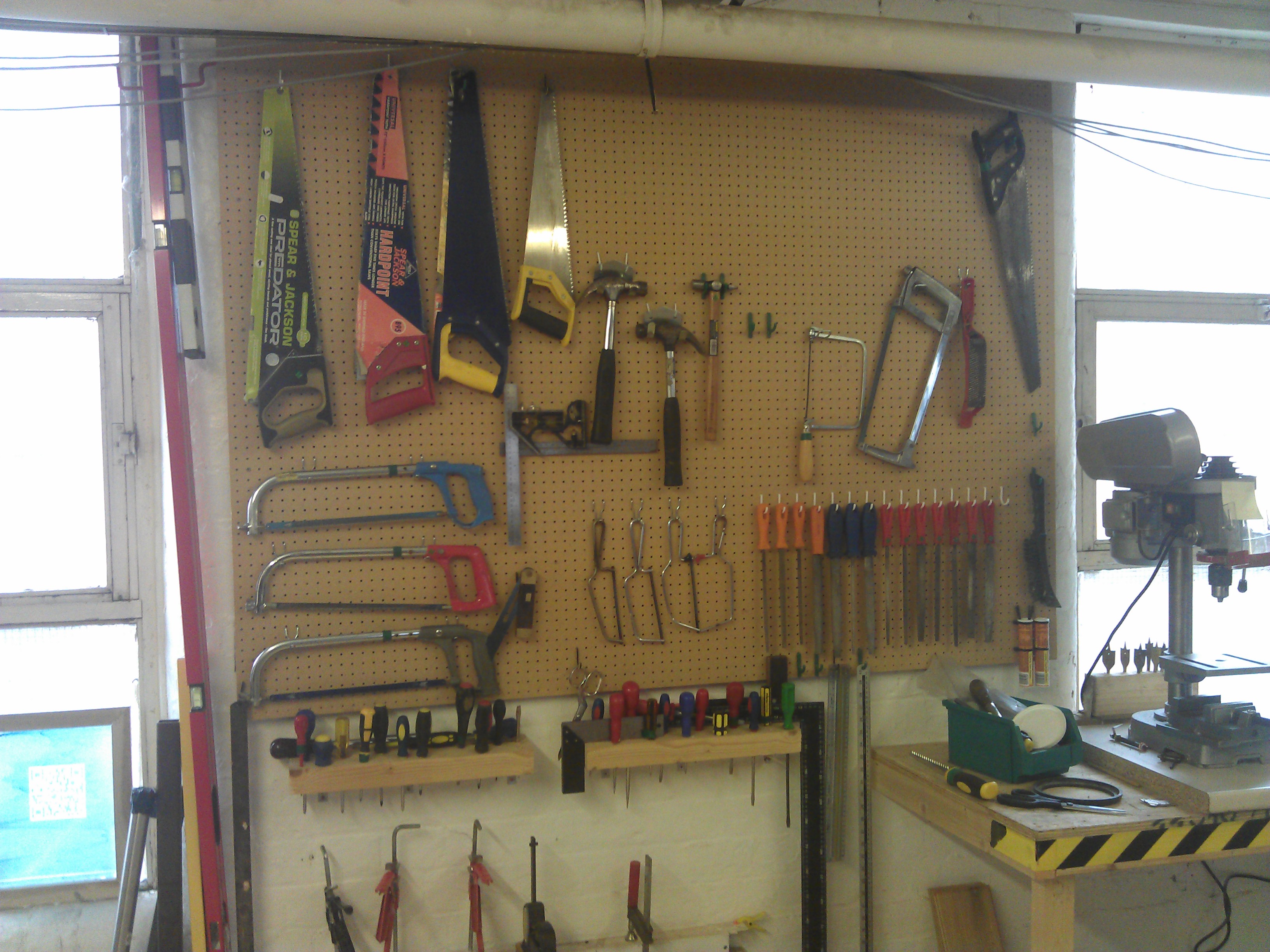 Pegboard – Nottingham Hackspace